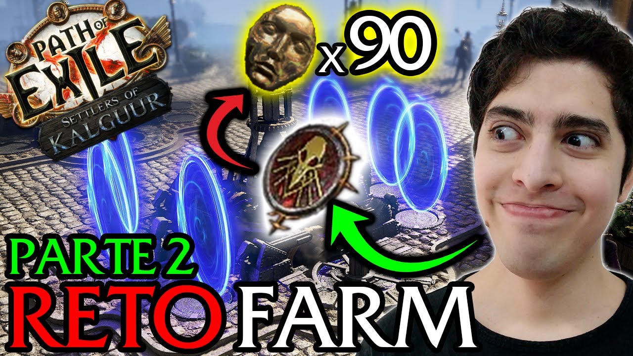 RETO FARM! ~90DIVS en 8h haciendo ESTO! | Path of Exile - YouTube