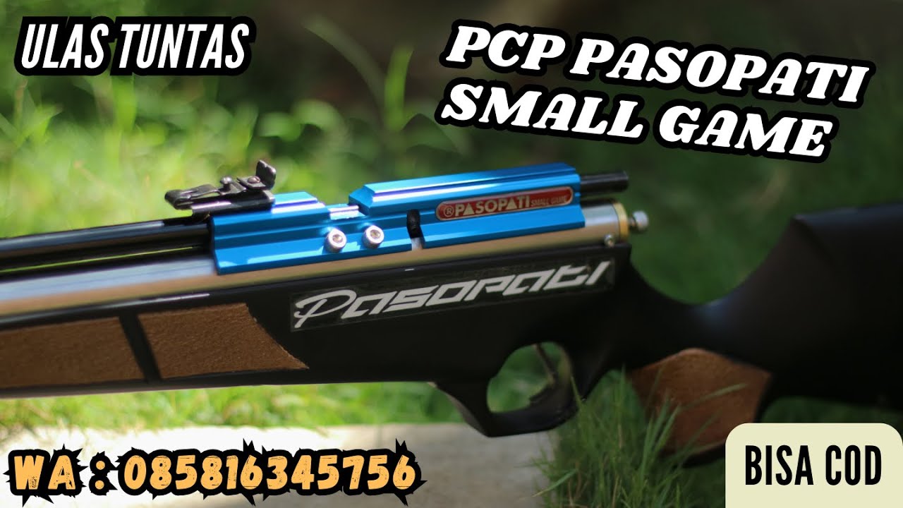 HARGA DAN SPESIFIKASI SENAPAN ANGIN PCP PASOPATI SMALL GAME STAINLESS ...