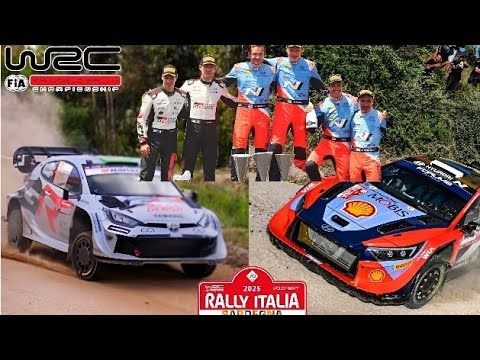 🔴 WRC Rally Italia Sardegna 2025: Thrilling Action in Italy! - YouTube