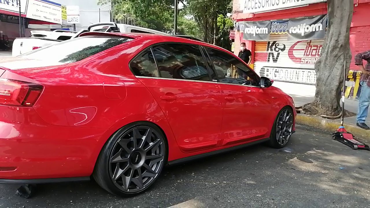 Jetta Mk6 gli rines ROTIFORM 20 - YouTube