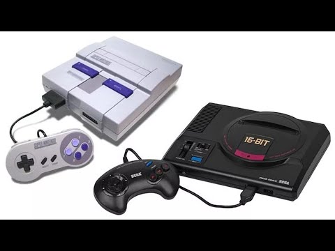 Sega Genesis VS Super Nintendo 16 Bit War! (console comparison) - YouTube