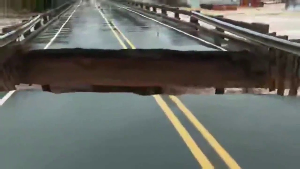 North Carolina.This bridge in Alexander County collapsed live on-air ...