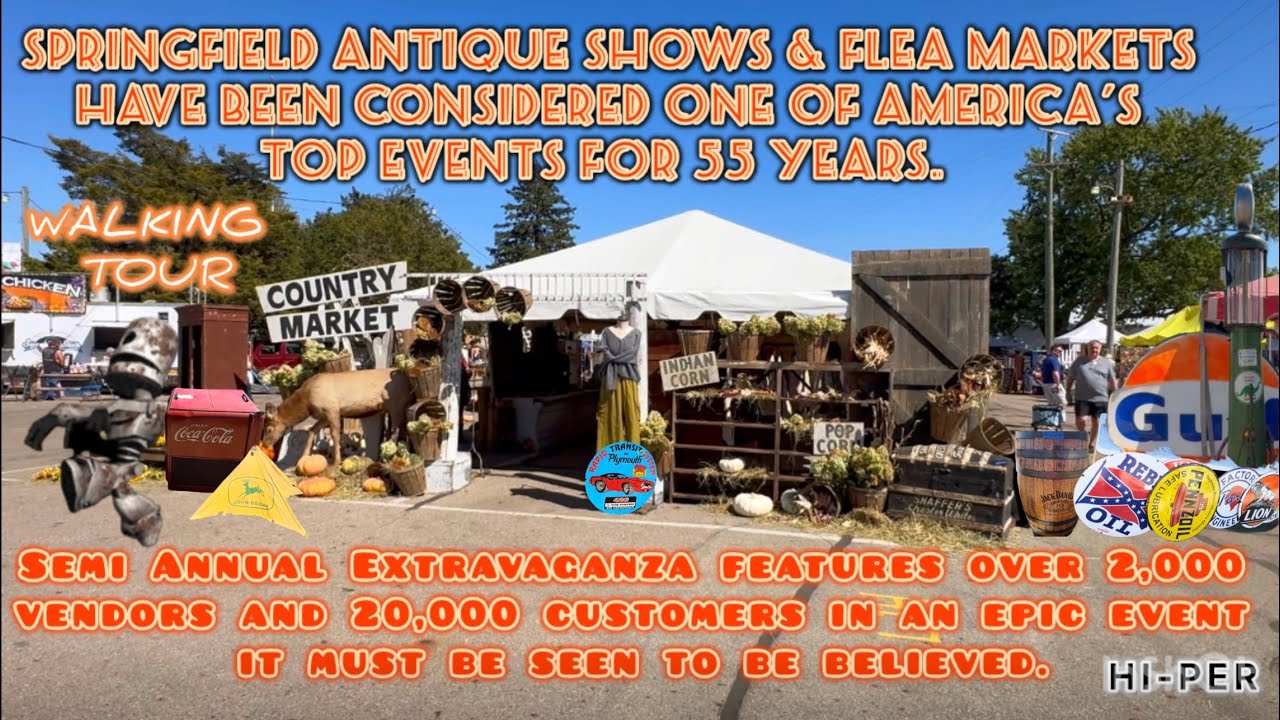 SUPER EVENT ANTIQUE EXTRAVAGANZA WALKING TOUR SPRINGFIELD OHIO ...