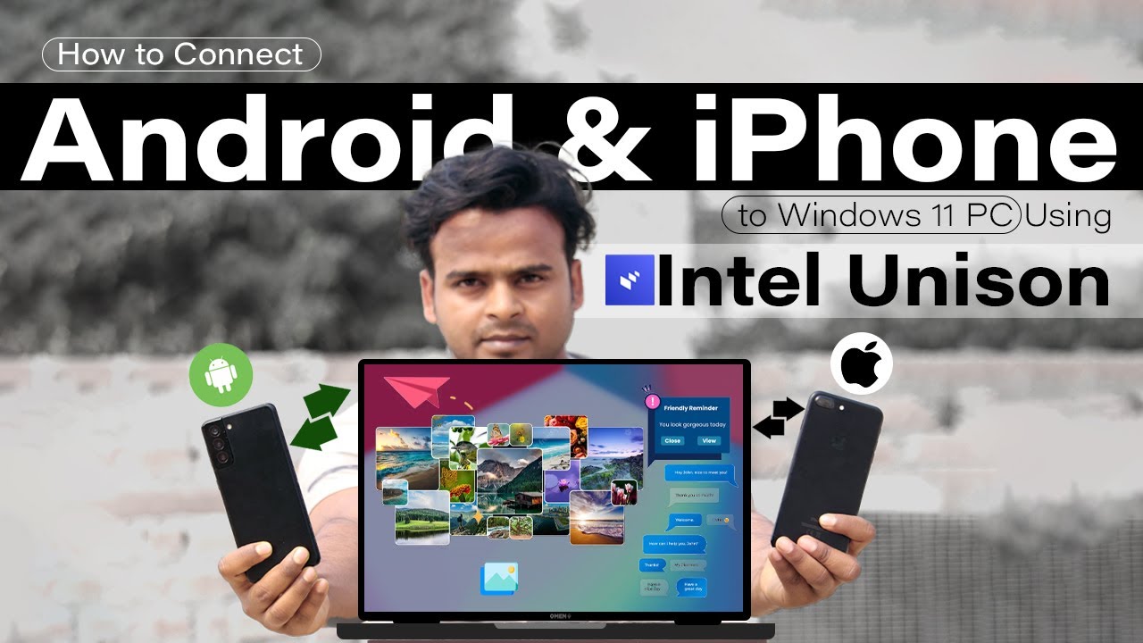 How to Connect Android and iPhone to Windows 11 PC Using Intel Unison | Intel Unison Tutorial ...