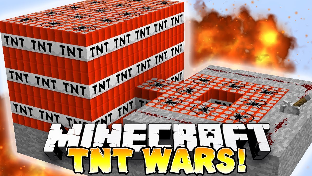 BOOM!! \ Minecraft TNT-Wars - YouTube
