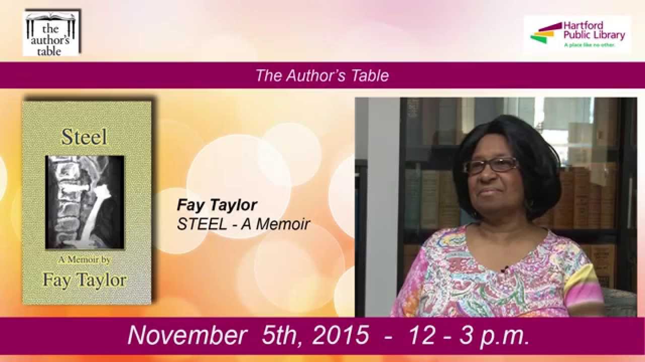 Author's Table - Fay Taylor - YouTube