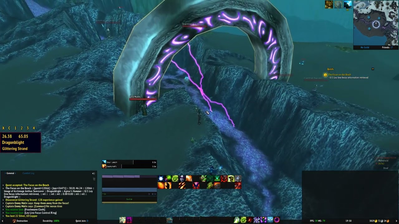 The Focus on the Beach WoW Quest - YouTube