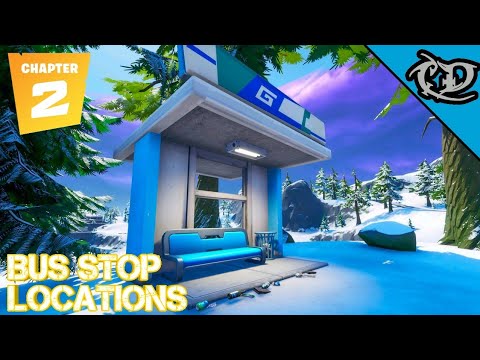 Bus Stop Locations - Fortnite - YouTube