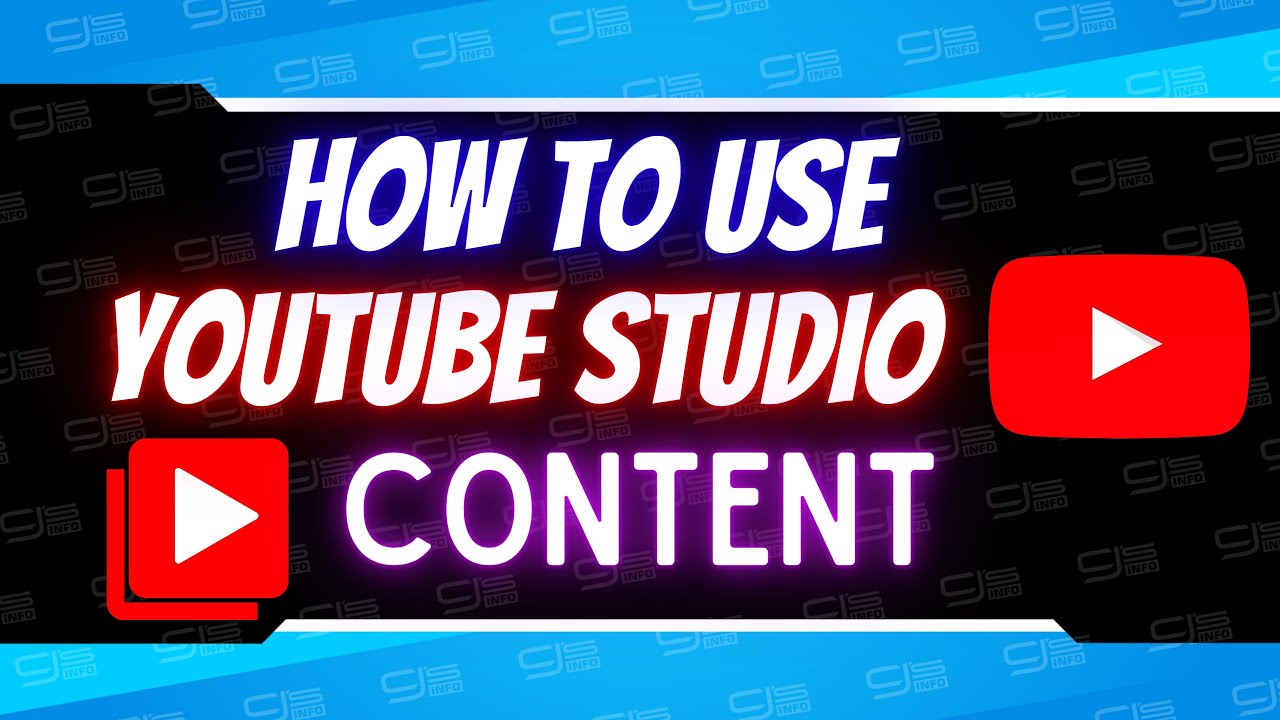 How To Use YouTube Studio: Content | Complete Guide Part 2 - YouTube