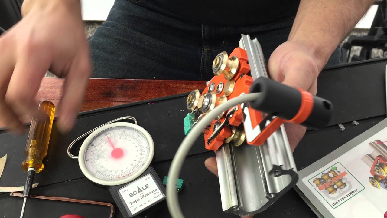 Stepcraft Inc - Adjusting Guide Roller Tension - YouTube