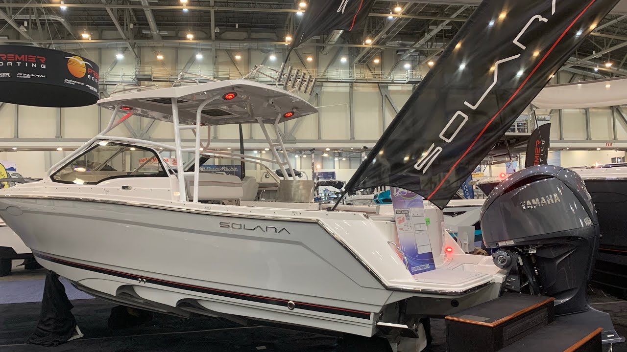 Solara S-250 DC walkthrough at Grand Pointe Marina. - YouTube