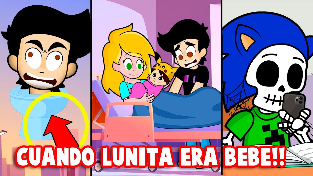 CUANDO MI HIJA LUNITA ERA UNA BEBÉ!!🤣😂VOL 17 #chistes #skibiditoilet ...