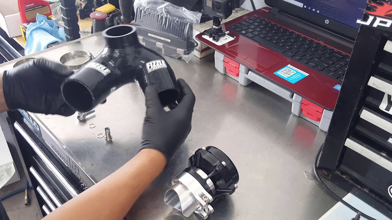 Fizzle Yamaha Tubing Kit with Blow Off Valve Assembly - YouTube