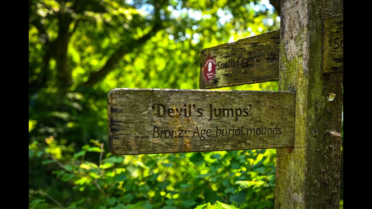 Devil's Jumps Walk : West Sussex - YouTube