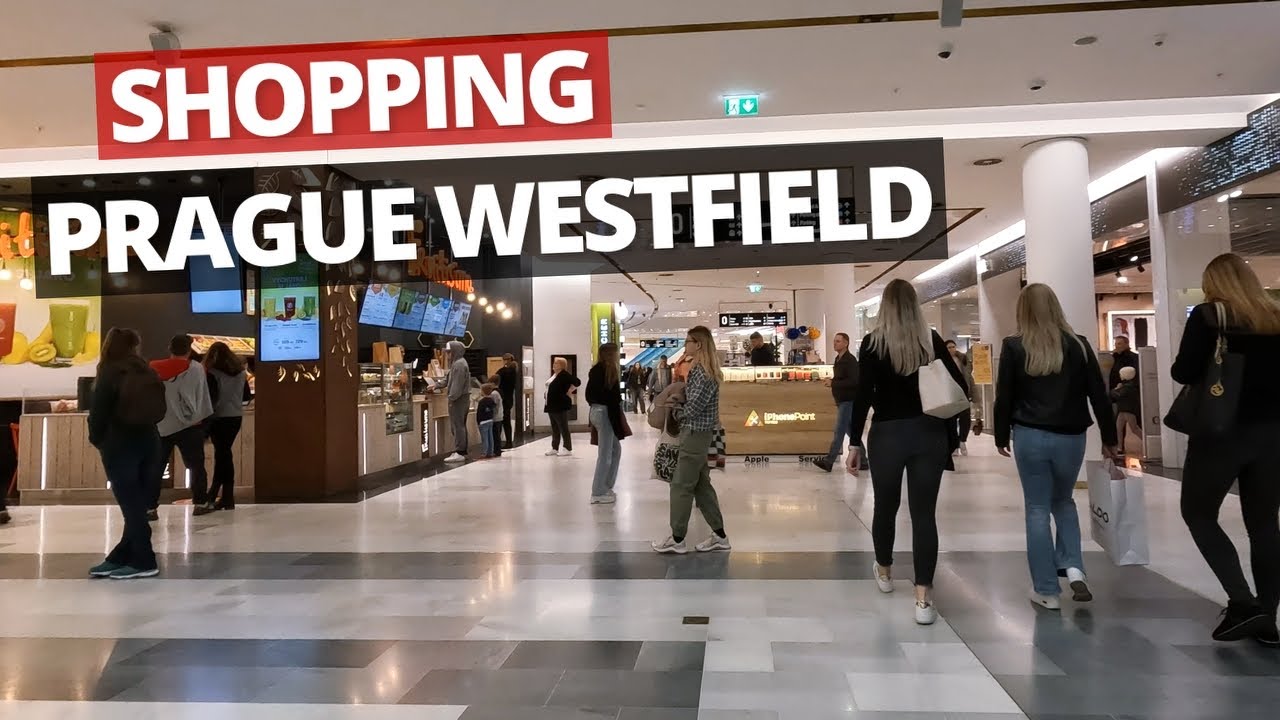Shopping Prague Westfield Chodov - YouTube