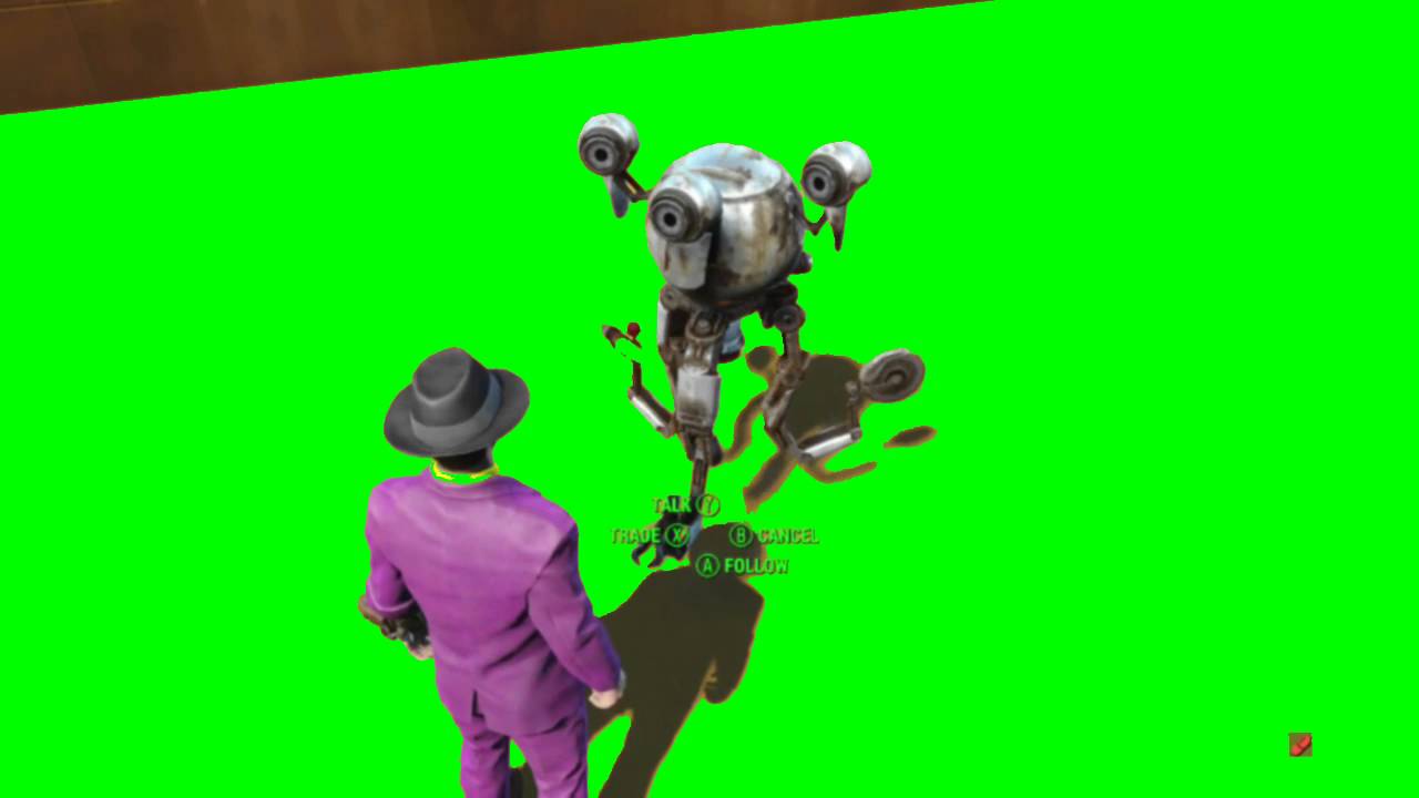 fallout 4 new green screen mods - YouTube