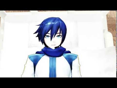 MMD Kaito gets a special surprise from Haku