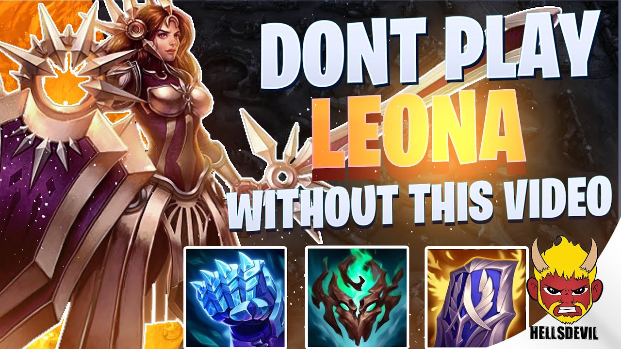 WILD RIFT | Don't Play Leona Without This Video! | Challenger Leona ...