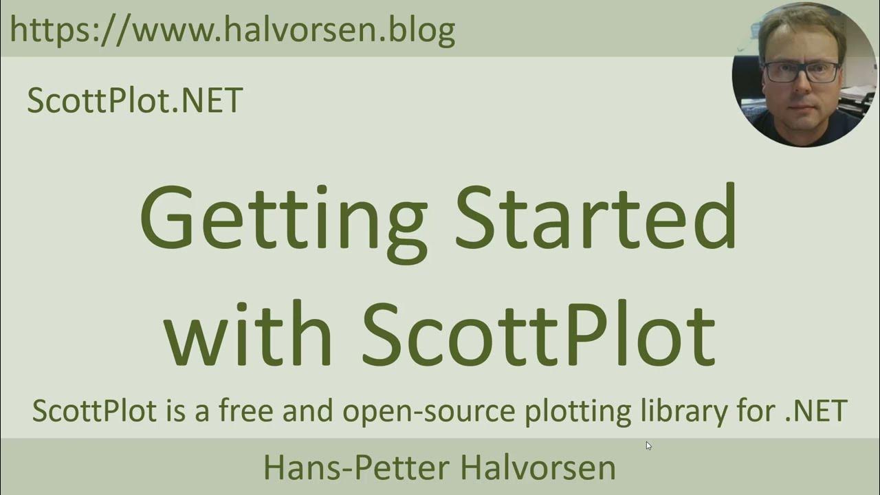 Getting Started with ScottPlot Plotting Library for Windows Forms Applications - YouTube