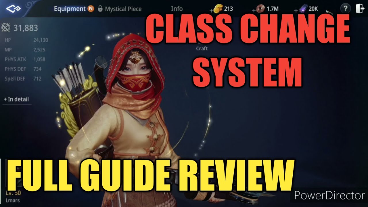 Mir4 Class Change System & Tips Mir4 Class Change Guide Mir4 Warrior ...