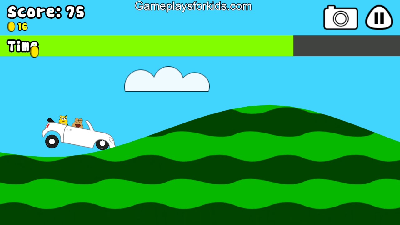 My Pou Drives a Fast Car - YouTube