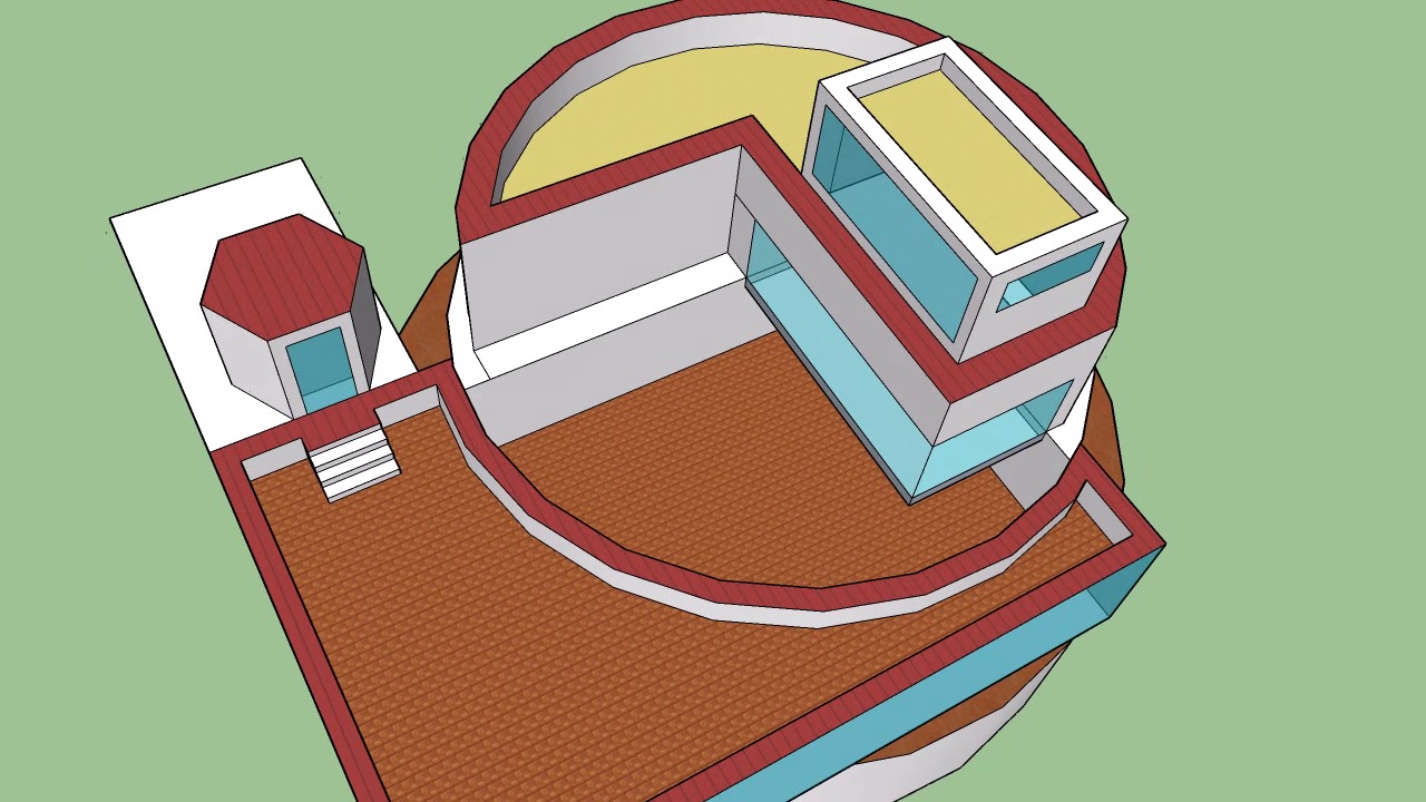 5 4 Animation (Scene using Sketchup) - YouTube