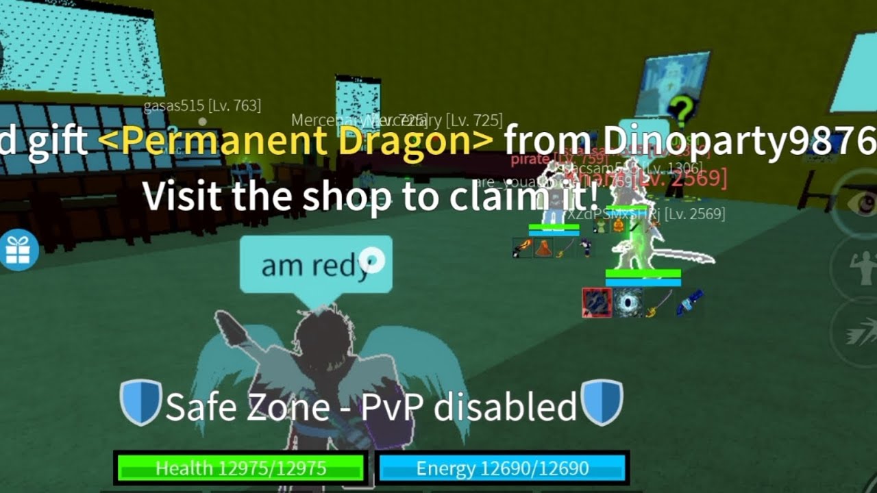 The day I got perm Dragon 🐲 in blox fruits - YouTube