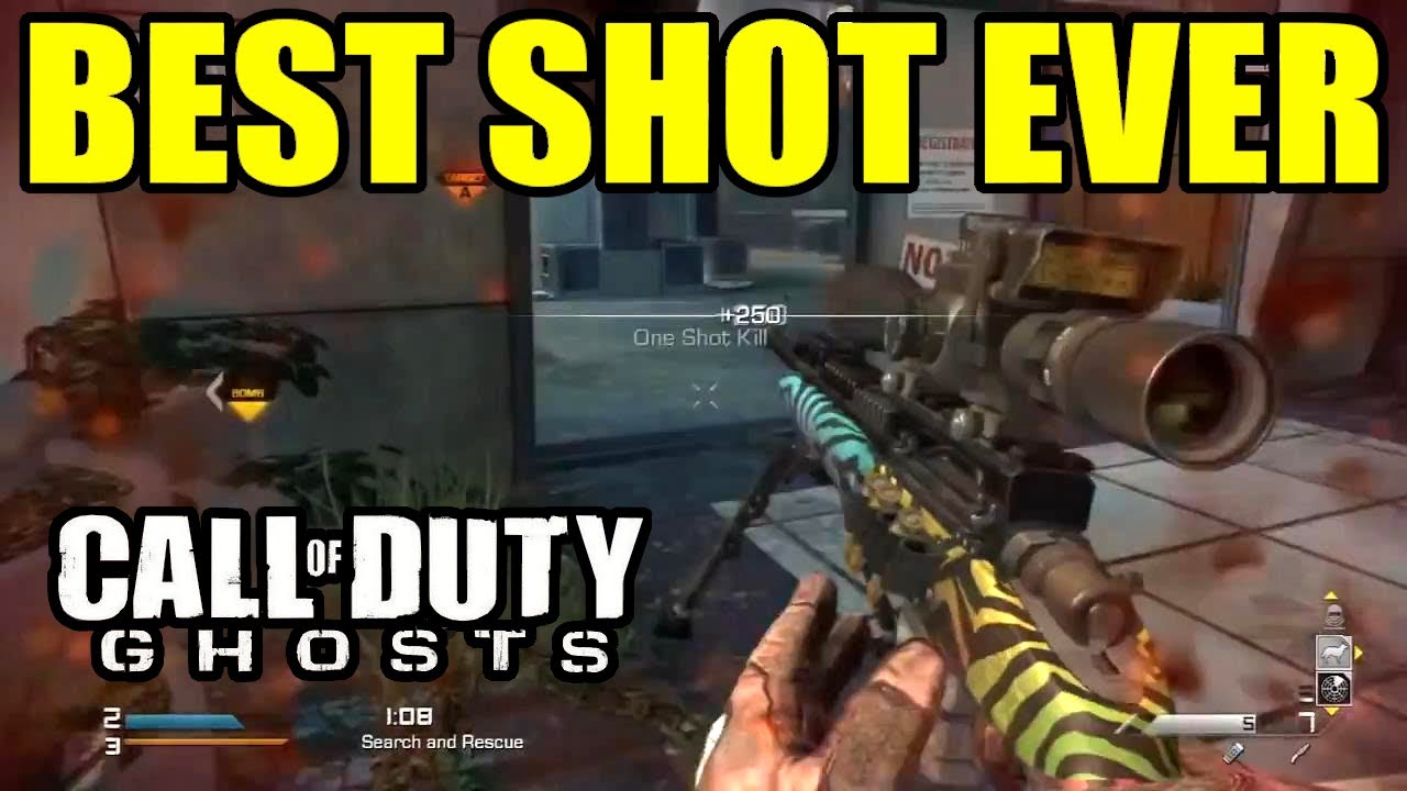 BEST COD GHOST SHOT EVER ! - YouTube
