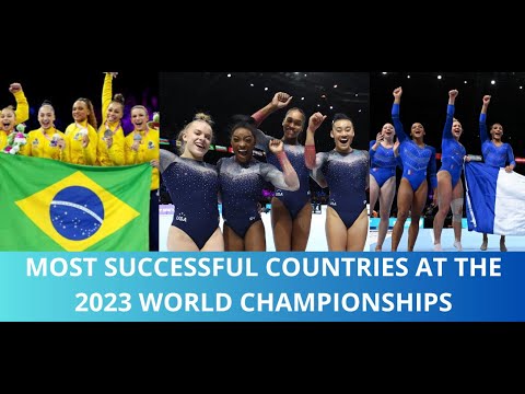 Most Successful Countries at the 2023 World Championships - YouTube