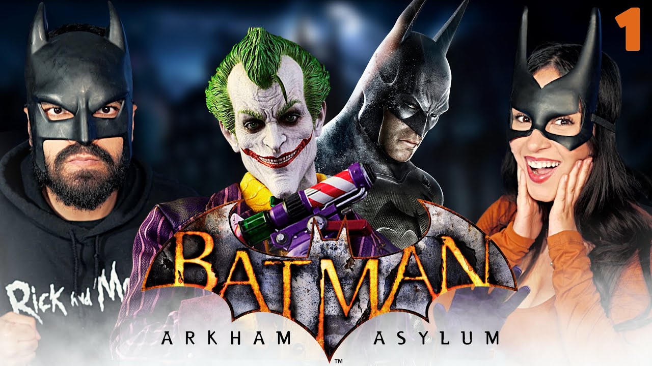 WE ARE BATMAN! | Our First Time Playing Batman: Arkham Asylum - Part 1 - YouTube