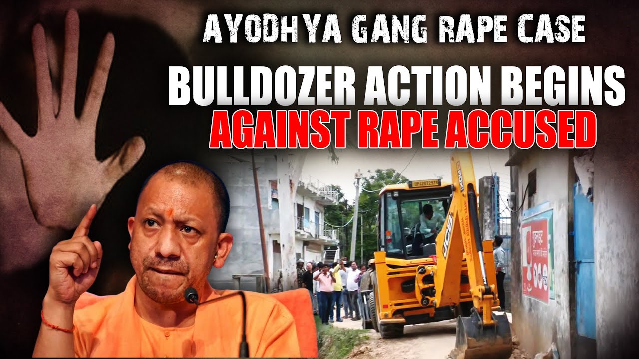Live: Ayodhya Gang rape case | Bulldozer action begins against Rape Accused in Minor Gang Rape ...