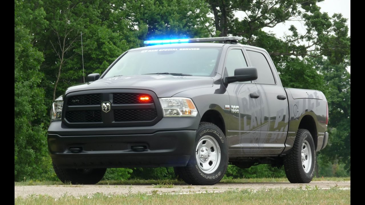 2016 Dodge Ram 1500 SSV | The Cop Version 5.7-liter V-8 Engine - YouTube