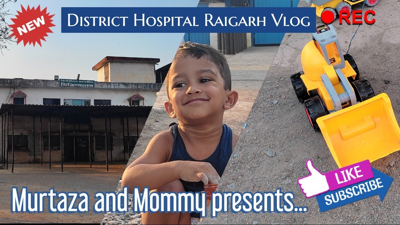 Raigarh District Hospital vlog//parchi kaha kategi aur opd kis din ...