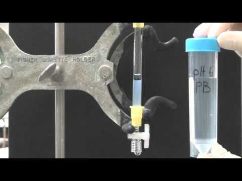 Gravity Column Chromatography Preparation - YouTube