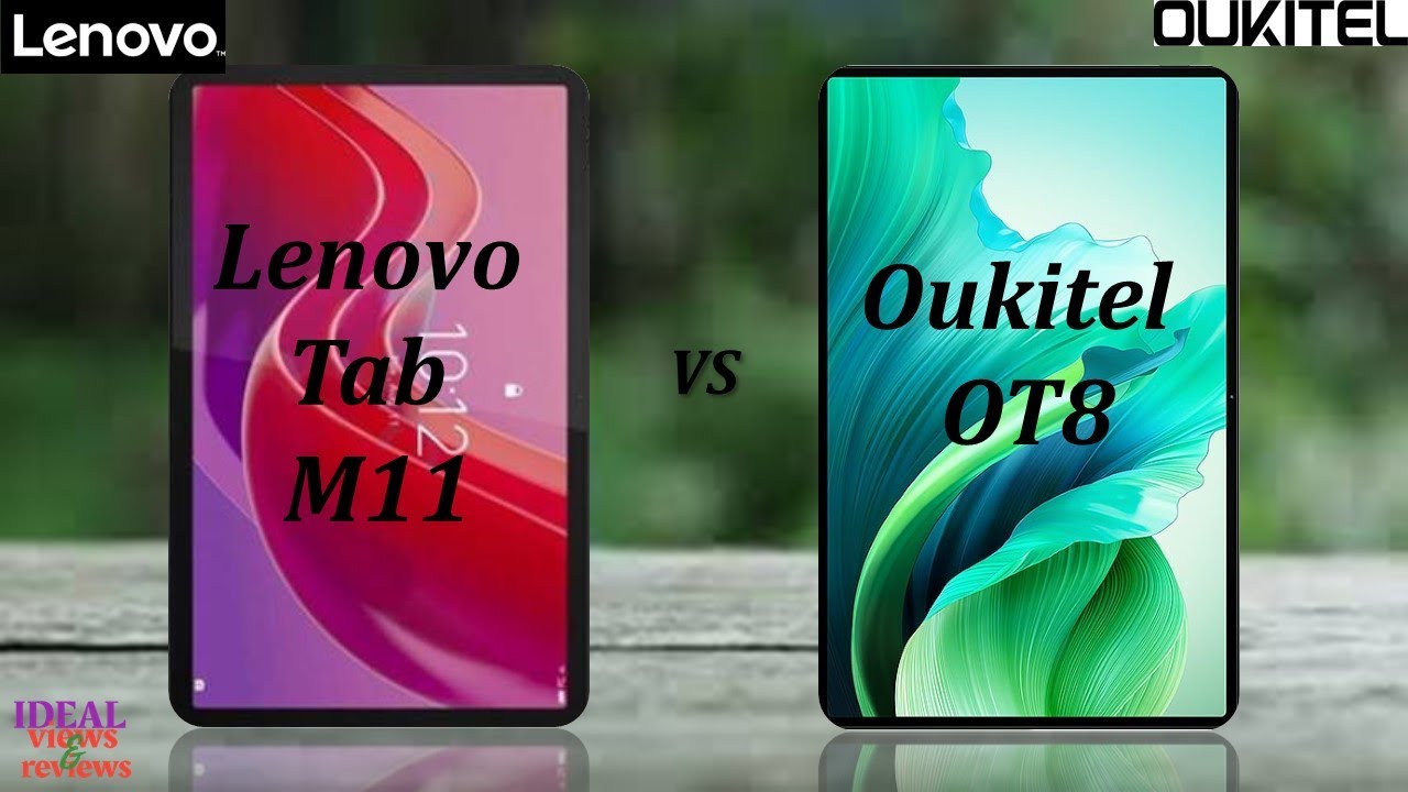 lenovo Tab M11 4G vs Oukitel OT8 4G - YouTube