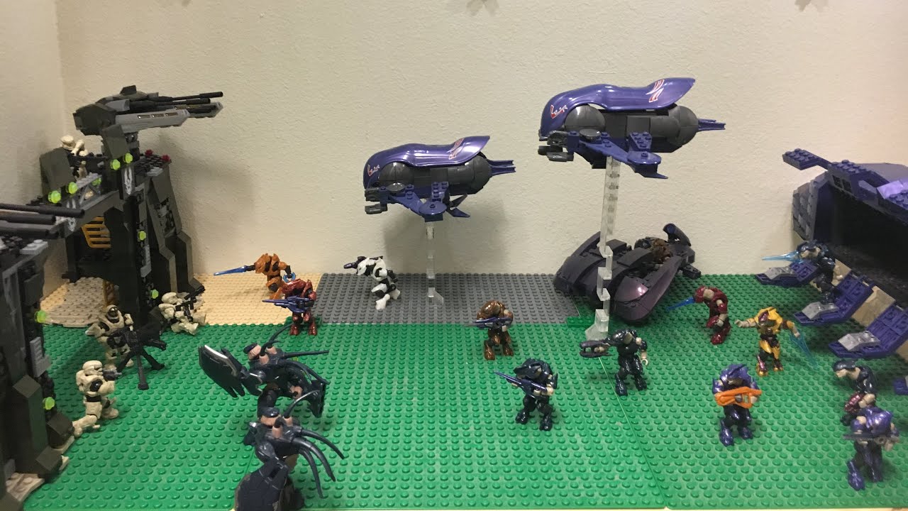 Halo Mega Construx Last Stand MOC/Diorama - YouTube