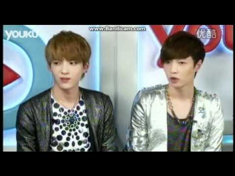 [Thai Sub] 120412 EXO-M Youku Live Interview Part 3 - YouTube
