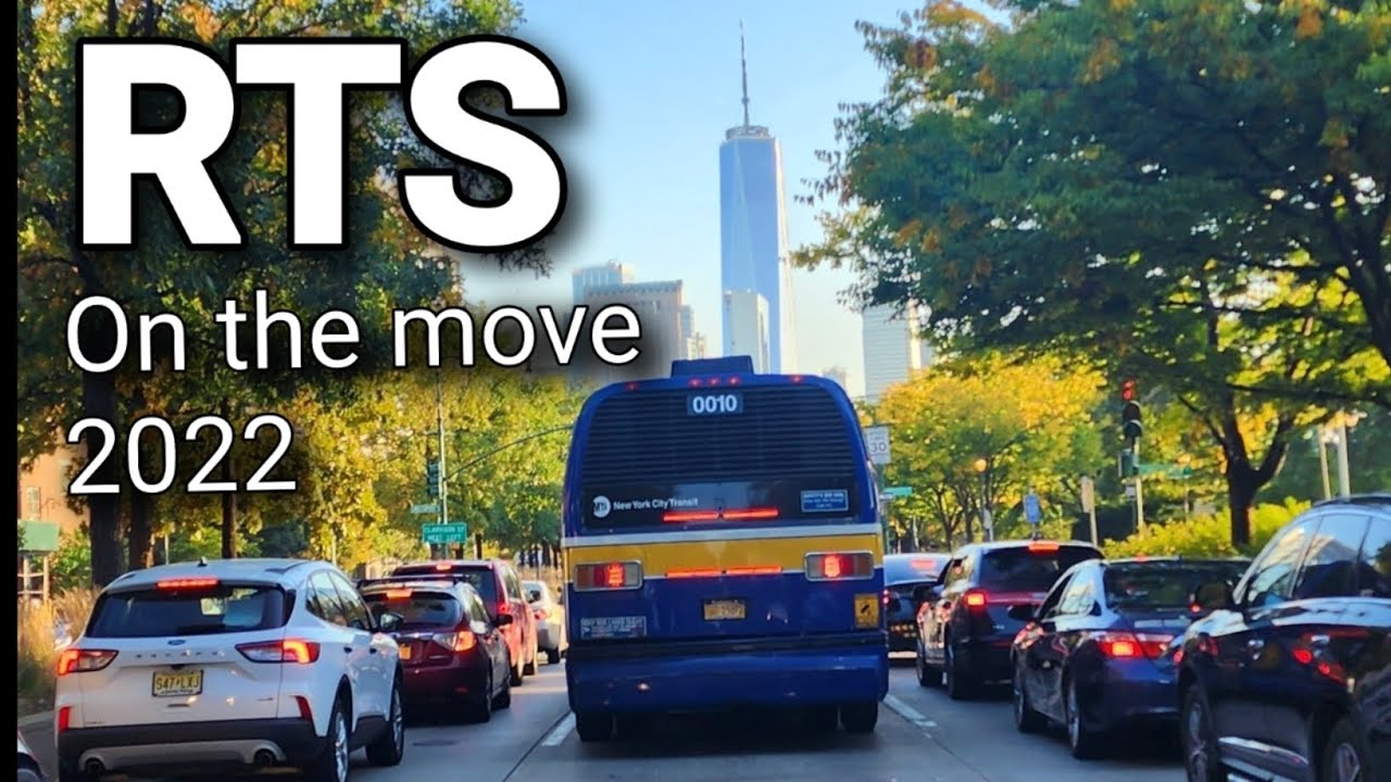 A 1986 NYC MTA RTS bus on the move in 2022. (MetroCard Bus) - YouTube