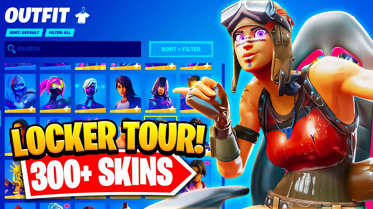 *STACKED* Fortnite Chapter 3 Locker Showcase! (300+ Skins!) - YouTube