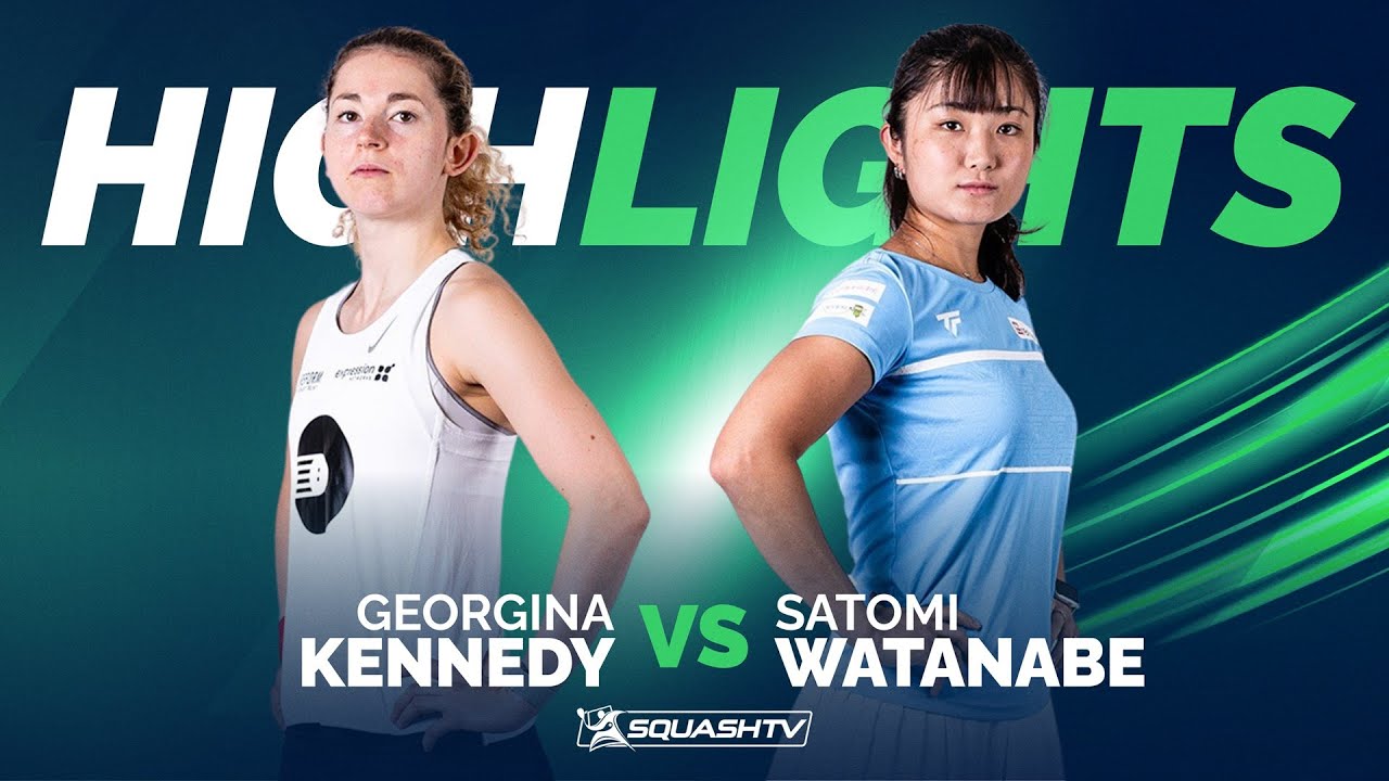 🏴󠁧󠁢󠁥󠁮󠁧󠁿 Kennedy v Watanabe 🇯🇵 | Squash in the Land 2025 | QF HIGHLIGHTS ...