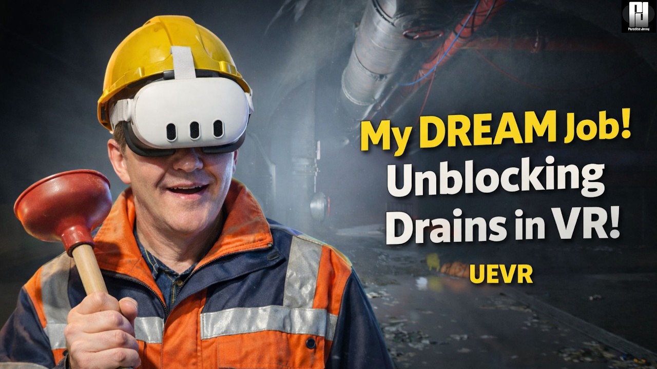 Drain Sim in VR with UEVR - Some of the most realistic (Unreal Engine ...