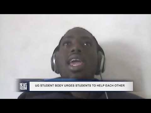 UG STUDENT BODY URGES STUDENTS TO HELP EACH OTHER