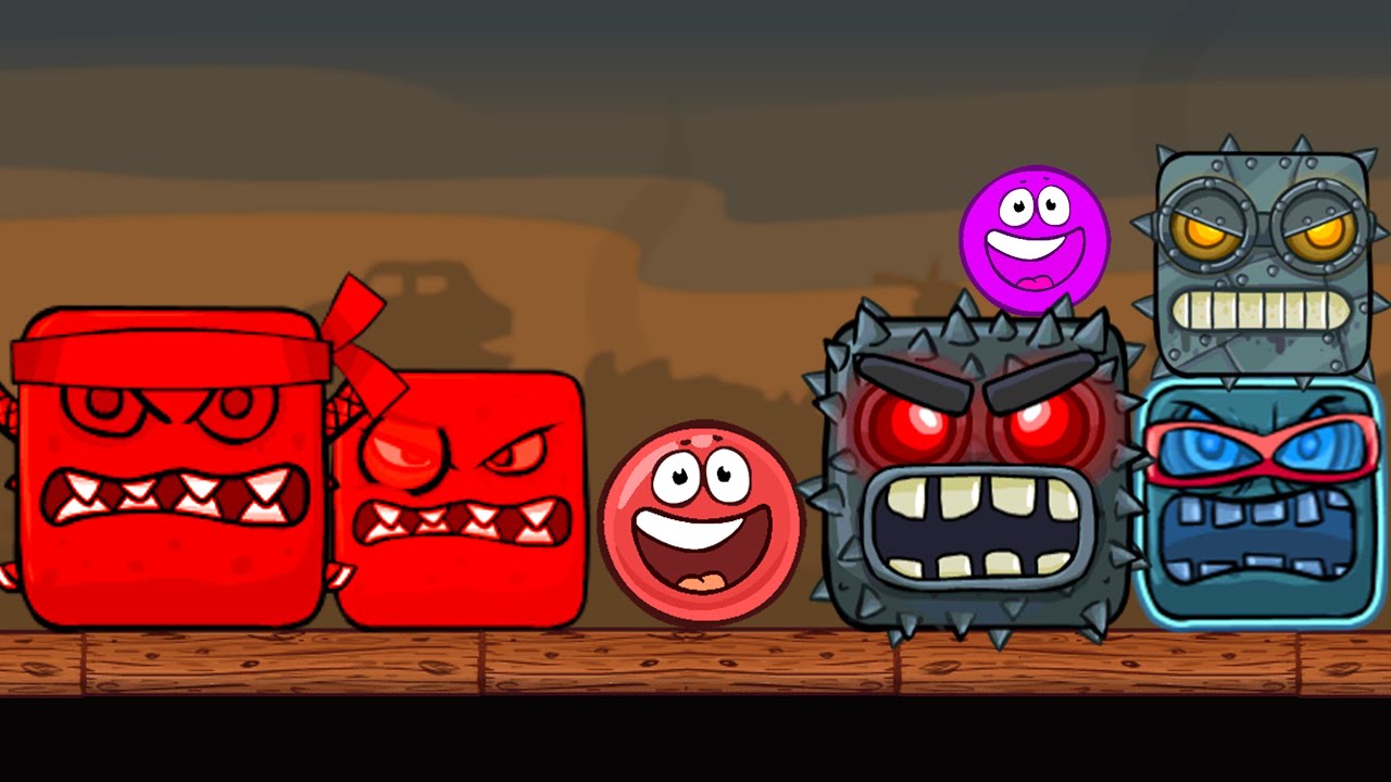 RED BALL 4: RED PINK Red Ball vs ALL BOSSES 'Normal vs Ultraspeed ...