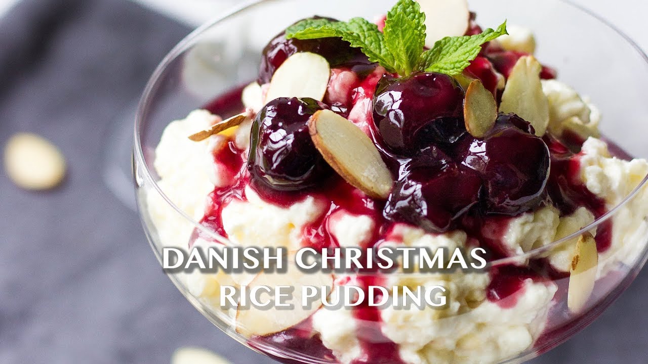DANISH CHRISTMAS RICE PUDDING (RISALAMANDE) - YouTube