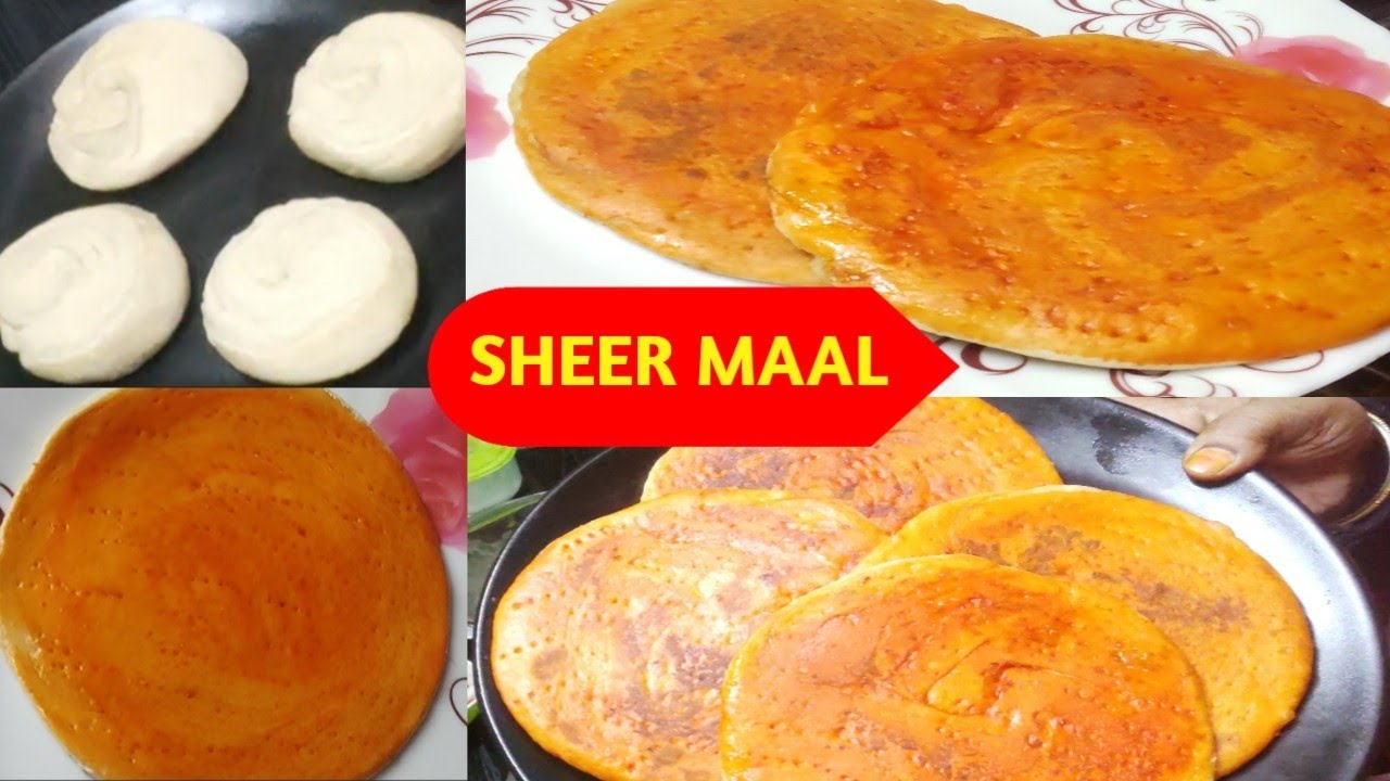 Shahi Sheer Maal ki Original Recipe In Hindi. शीरमाल बनाने का तरीका ...