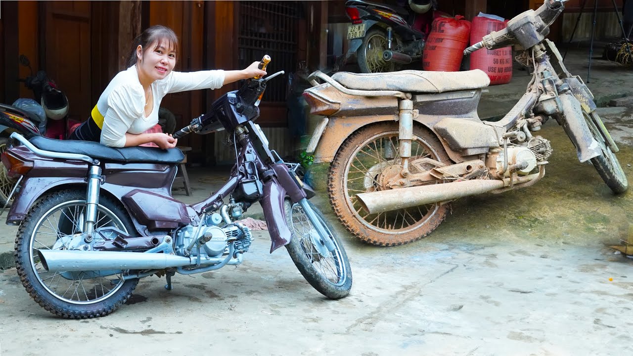 video full: Genius girl repairs and restores engines to help people in ...