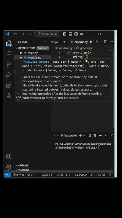 Python Creating Modules For Structured Projects Python Coding Programming Module