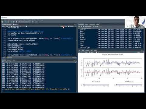 VECM en RStudio (parte II) - YouTube