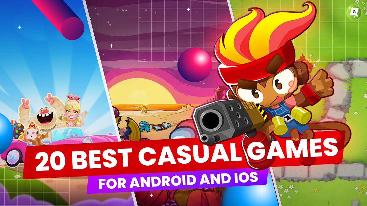 Top 20 Best Casual Games for Mobile (Android & iOS) - YouTube