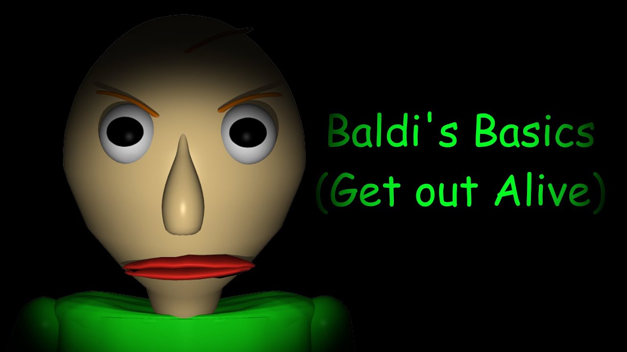 Baldi's Basics Song Video - Get Out Alive - YouTube